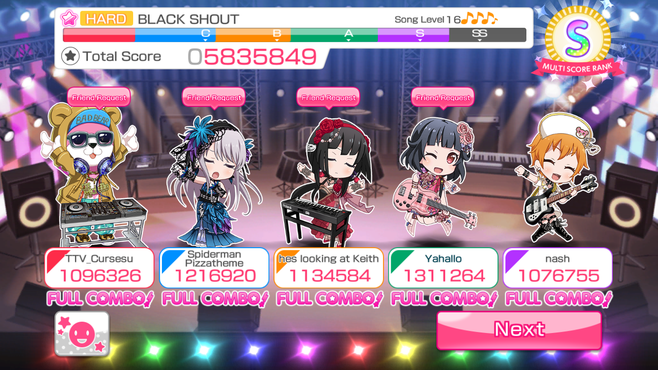 BINGO...... | Feed | Community | Bandori Party - BanG Dream! Girls Band ...