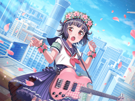 Rimi Ushigome - Pure - Victorious flower crown | Cards list | Girls Band Party | Bandori Party ...