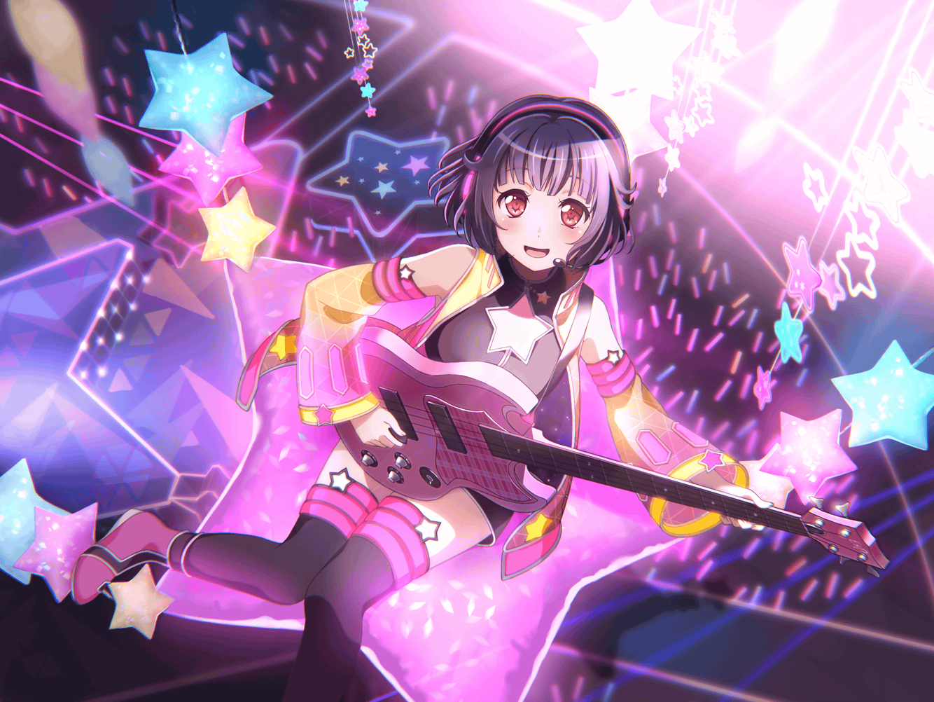 Rimi Ushigome - Cool - Mustering Courage - Card | Bandori Party - BanG ...
