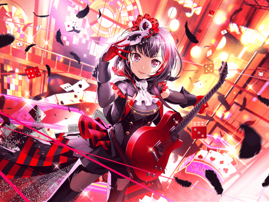 Ran Mitake - Cool - Scarlet | Cards list | Girls Band Party | Bandori ...