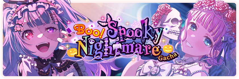 Boo! Spooky Nightmare Gacha | Gacha list | Girls Band Party | Bandori ...