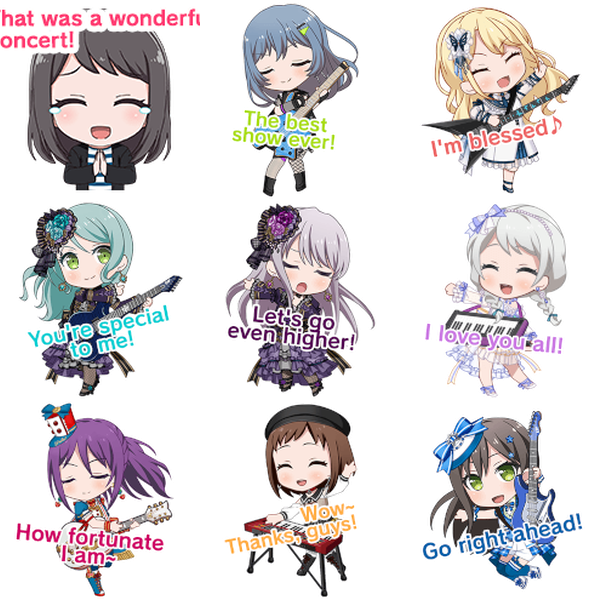 Assets list | Gallery | Girls Band Party | Bandori Party - BanG Dream ...