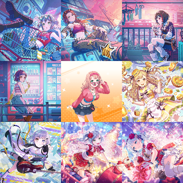 Cards list | Cards list | Girls Band Party | Bandori Party - BanG Dream ...
