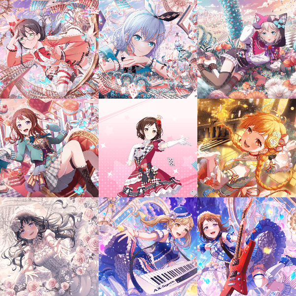 Cards list | Girls Band Party | Bandori Party - BanG Dream! Girls Band ...