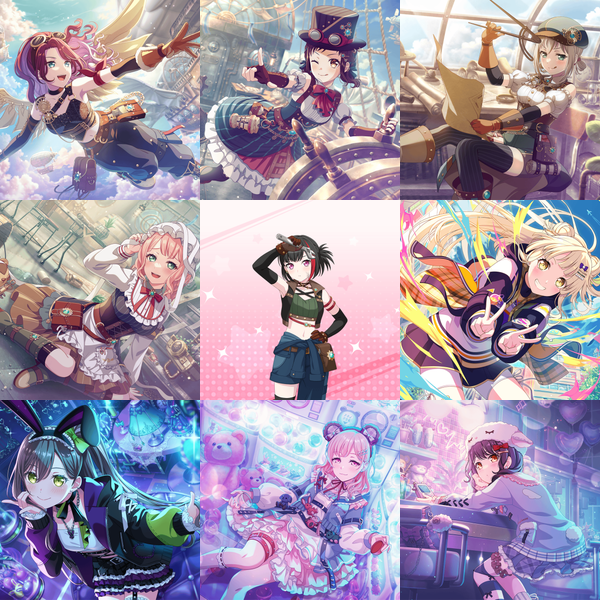 Cards list | Cards list | Girls Band Party | Bandori Party - BanG Dream ...
