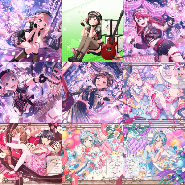 Cards list | Girls Band Party | Bandori Party - BanG Dream! Girls Band Party