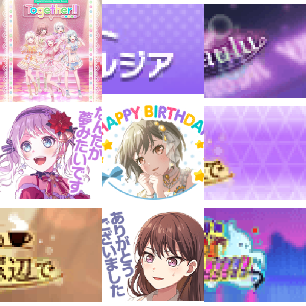 Assets list | Official art list | BanG Dream! | Bandori Party - BanG ...