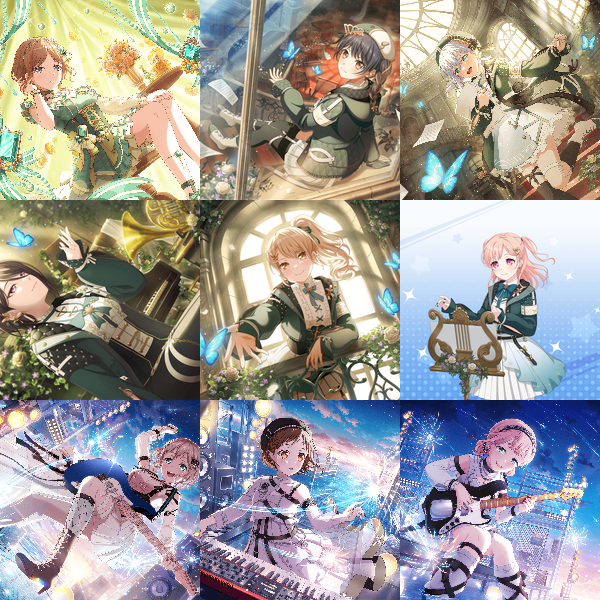 Cards list | Girls Band Party | Bandori Party - BanG Dream! Girls Band ...