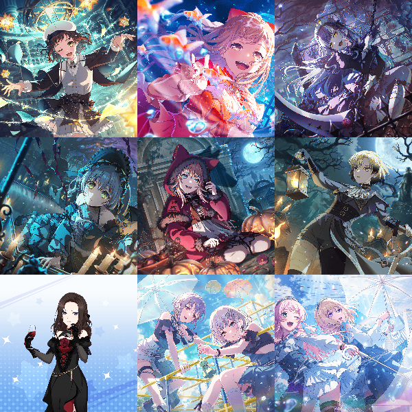 Cards list | Girls Band Party | Bandori Party - BanG Dream! Girls Band ...